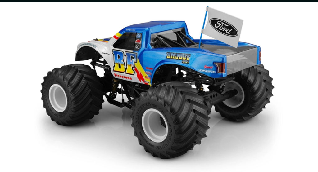 JConcepts 2020 Ford Raptor Monster Truck Body