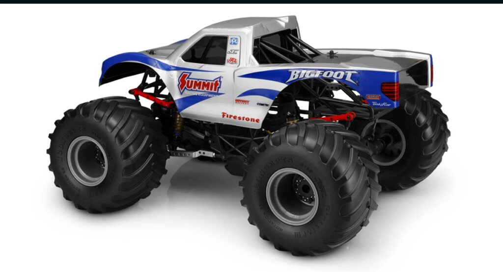 JConcepts 2010 Ford Raptor Summit Racing BIGFOOT Scallop Body