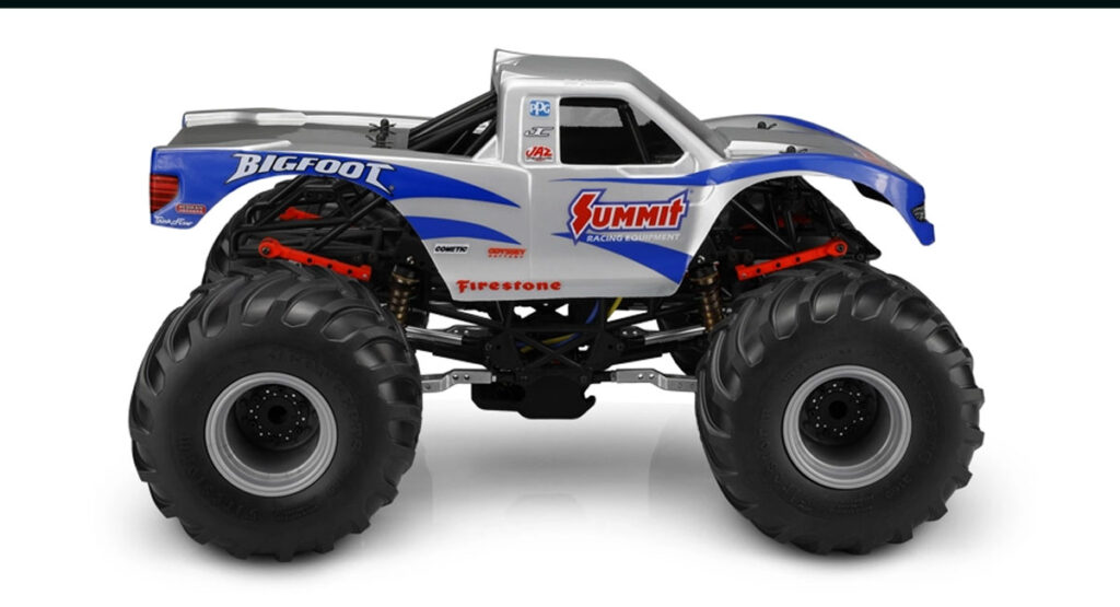 JConcepts 2010 Ford Raptor Summit Racing BIGFOOT Scallop Body