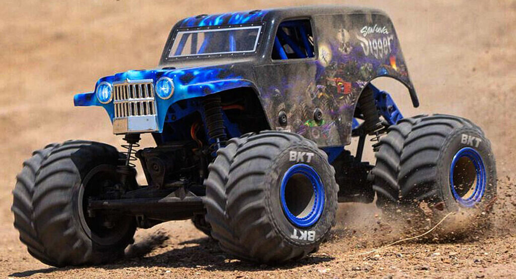 Solid Axle RC Monster Truck Racing Rules